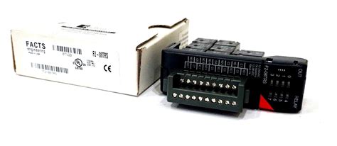 New Facts Engineering F2 08trs Relay Output Module F208trs Sb Industrial Supply Inc