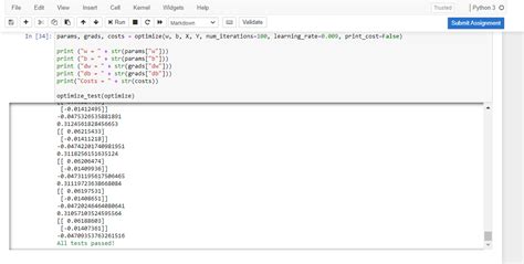 Exercise 8 Of Week 2 Not Working Code Problem Neural Networks And