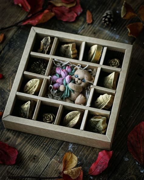 Шоколадный подарок Шоколадный набор Шоколад с мишкой Мишка с цветами Instagram Photo Photo