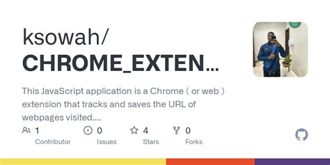 Github Ksowahchromeextension This Javascript Application Is A Chrome Or Web Extension