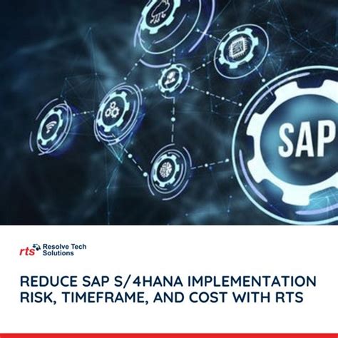 Resolve Tech Solutions On Linkedin Rts Sappartners Sap S4hana Consultant Cloudservice