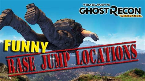 Best Base Jumping Locations In Ghost Recon Wildlands Youtube