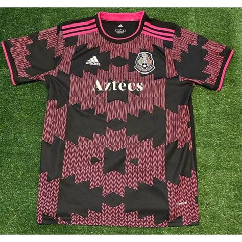 Adidas Shirts Adidas Mexico National Soccer Jersey Mens Large Pink