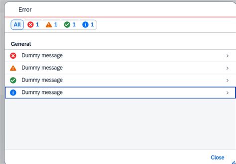 Success And Error Messages In Rap Validation Logic Sap Community