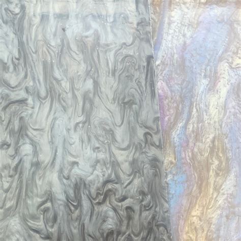 Acrylic Pmma Pearlescent Ripplestream Sheets 30mm Thickness 118