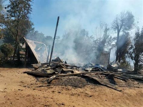 ရေဦးနှင့် တန့်ဆည်တို့ကို ၃ ရက်ကြာ စစ်ကြောင်းထိုးခဲ့သည့် စစ်တပ်က ဒရုန်းဖ