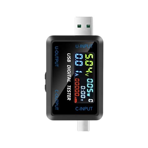 Usb Power Meter Dc4 5 36v 5a Lcd Usb Usb C Voltage Current Display Usb Tester Multimeter Test