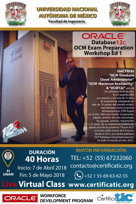 curso oficial oracle university oracle database 12c ocm exam