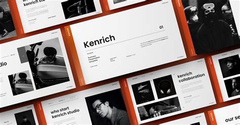 Кенрих — Шаблон Powerpoint для бизнеса Шаблоны презентаций Envato Elements