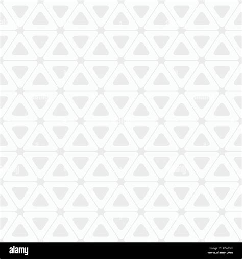 Vector Seamless Pattern Triangles With Rounded Corners White And Gray Geometric Texture