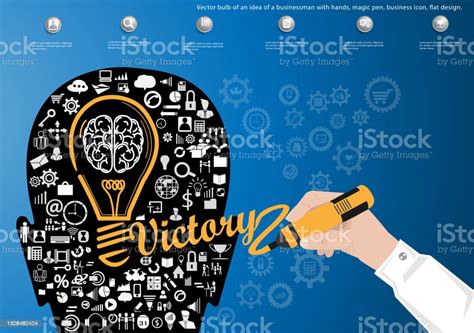 일러스트 비즈니스 디자인 페인팅 아트 아이디어와 컨셉은 창의성을 생각합니다 성공을 위해 계획 생각 검색 분석 의사 소통 미래 지향적 인 아이디어 혁신 기술 현대 개념에 대한