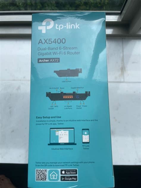 TP Link AX5400 Dual Band 6 Stream Gigabit Wifi 6 Router Computers Tech Parts Accessories