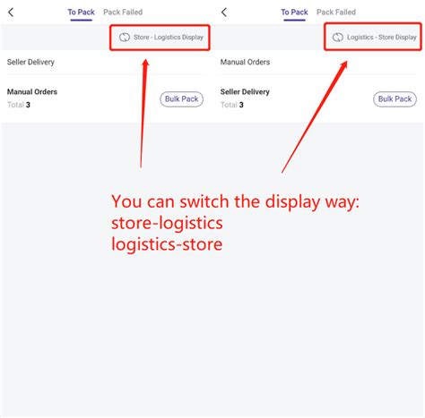 For The Pack Failed Orders You Can Pack Again