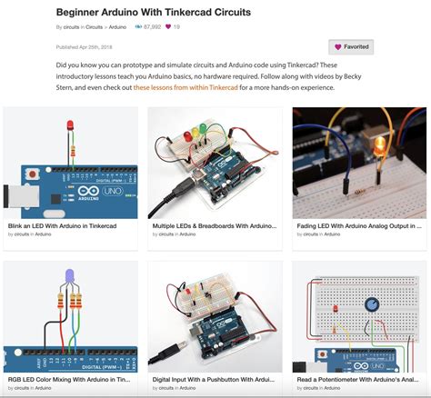 Tinkercad Learn The Basics Of Arduino With These Facebook