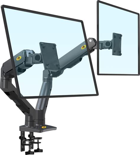 Nbmounts G65 Dual Arm Heavy Duty Gas Desk Monitor Mount Fidelity