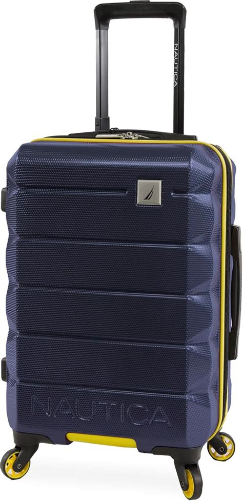 Nautica Quest 21 Carry On Hardside Spinner Luggage