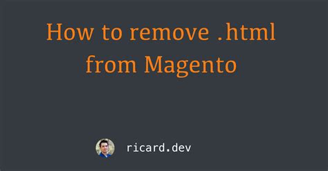How To Remove Html From Magento Ricard Torres Dev