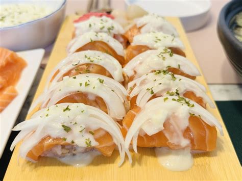 생연어 요리 초밥 단촛물 연어 양파소스 연어초밥 만들기 네이버 블로그