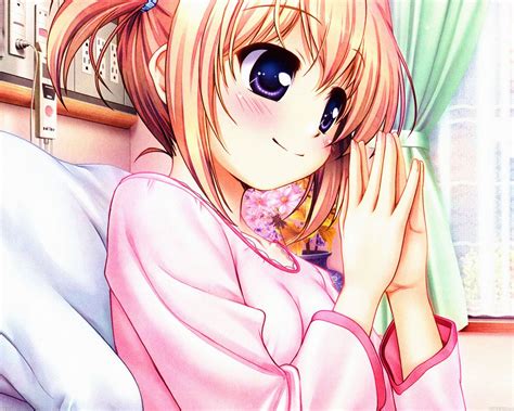 Anime Girl Bed Wallpapers Wallpaper Cave