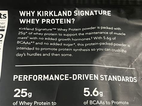 Kirkland Signature Whey Protein Powder Review Great Value Missing
