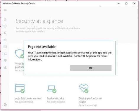 Windows Defender Problem Windows Forums