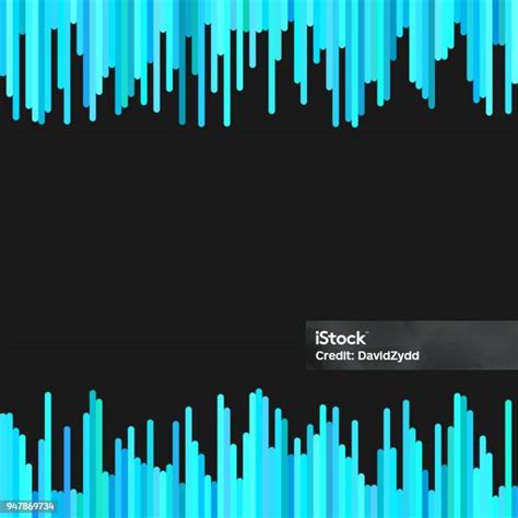 밝은 블루 톤 세로 스트라이프 패턴에서 현대 추상적인 기하학적 배경 0명에 대한 스톡 벡터 아트 및 기타 이미지 0명 개념 검은색 Istock
