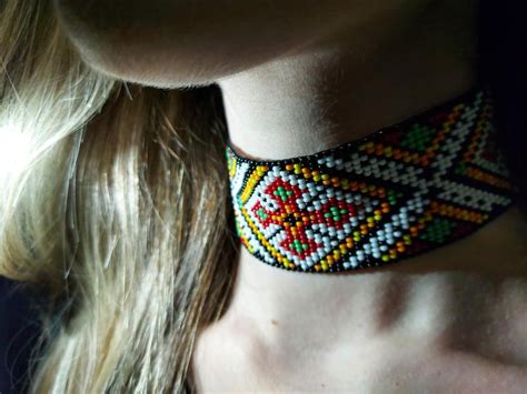 Стрічковий гердан — ціна 550 грн у каталозі Кольє і намиста Купити аксесуари за доступною ціною