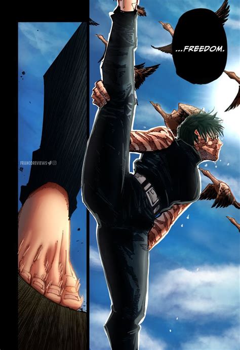 Maki Jjk Toji Rising From Water Maki Manga Panels Colored Toji