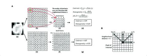A Computing The Glcm Features Of Contrast And Homogeneity Using