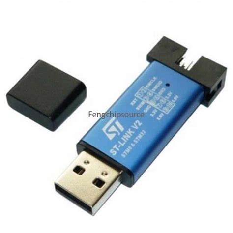 St Link V2 Stm8 Stm32 Emulator Programmer Stlink Downloader Line Burner Debugger