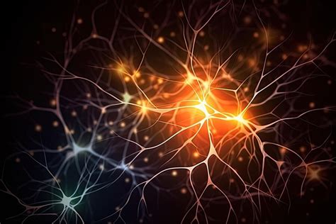 Premium Photo Elegant And Beautiful Abstract Background Representing Neurons And Neural