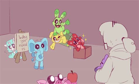 Smiling Critters X Reader On Tumblr