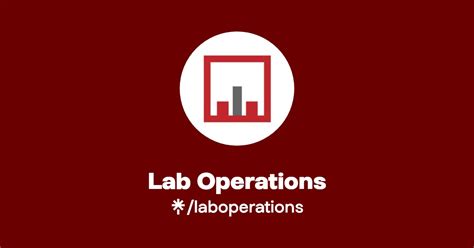 Lab Operations Instagram Facebook Linktree