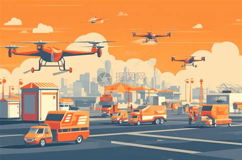 交通运输插画插画图片下载 正版图片600076056 摄图网