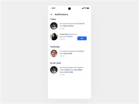 Payment Notifications By Milooni Yagnik On Dribbble