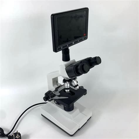 China Manufacturer Of Trinocular Head Microscope With Screen Xsp 100sm