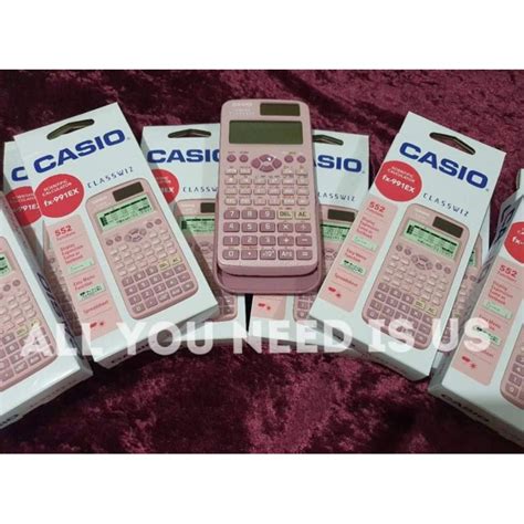 Fx991ex 991ex Fx 991ex Classwiz Pink Blue Shopee Philippines