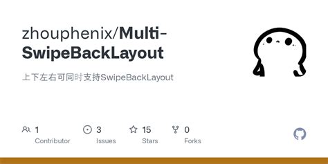 github zhouphenix multi swipebacklayout 上下左右可同时支持swipebacklayout