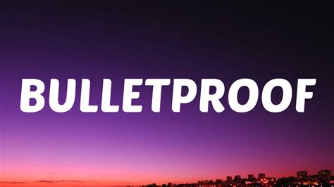 Nate Smith Bulletproof Lyrics Ft Avril Lavigne Youtube