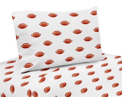 Football Collection Twin Sheet Set