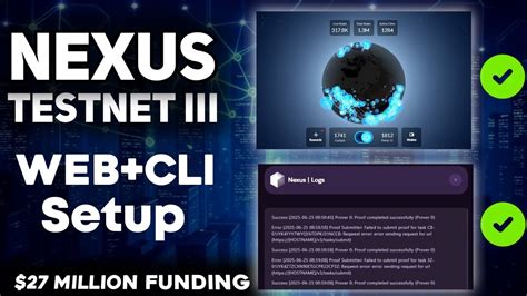 Nexus Testnet Phase 3 Run Cli Miner 247 On Vps Confirmed Airdrop