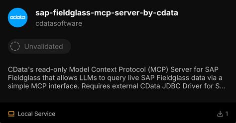 sap fieldglass mcp server by cdata · lobehub