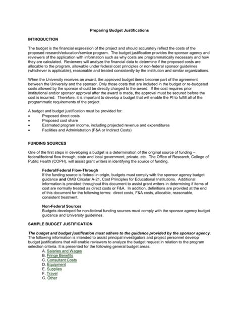 Cost Justification Examples At Louise Vito Blog