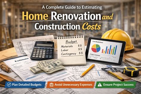 A Complete Guide To Estimating Home Renovation And Construction Costs Kea Home
