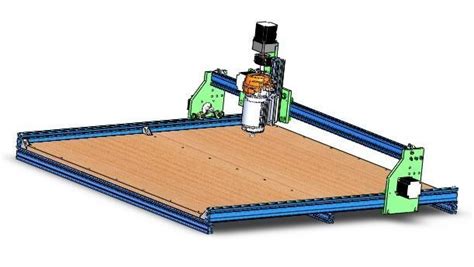 Cnc Router 3 Axis 3d Model Cgtrader