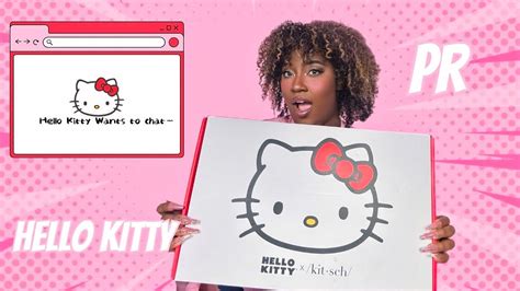 My First Hello Kitty Pr Package 😱 Youtube