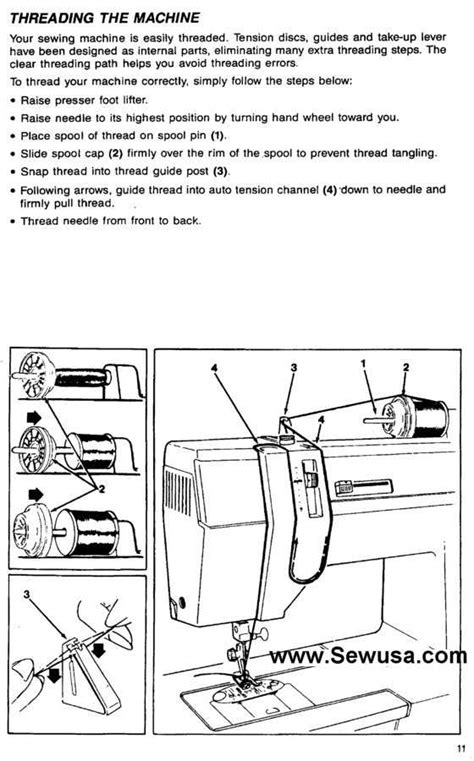 Effortlessly Thread Your Singer Sewing Machine With This Diagram