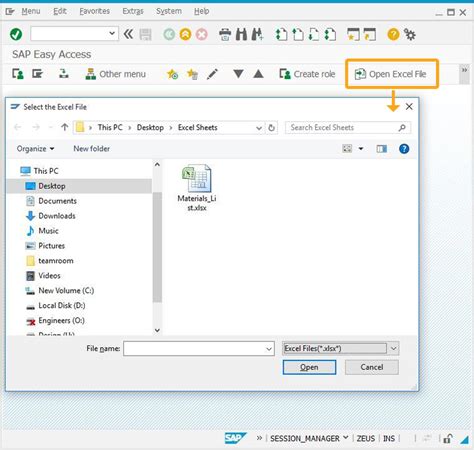 Select The Excel File That You Need To Open And Click On Open As