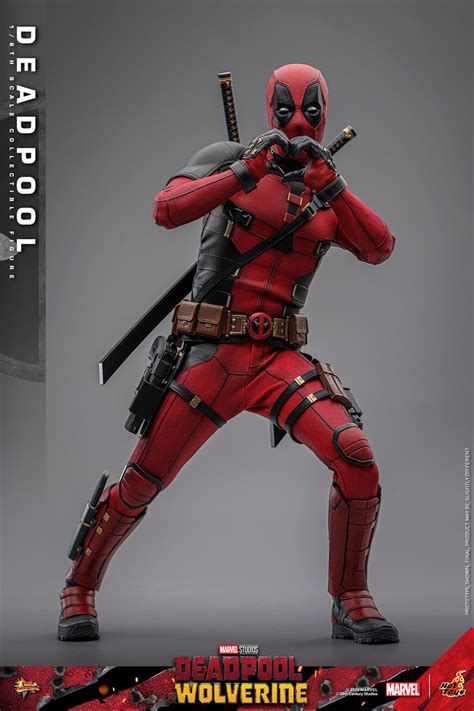 Deadpool 16 Scale Figure Deadpool 3 Deadpool And Wolverine Hot Toys